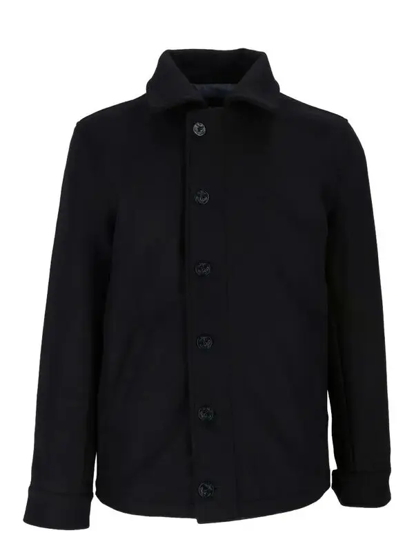 TELA GENOVA Michele Button-up Jacket - Blue