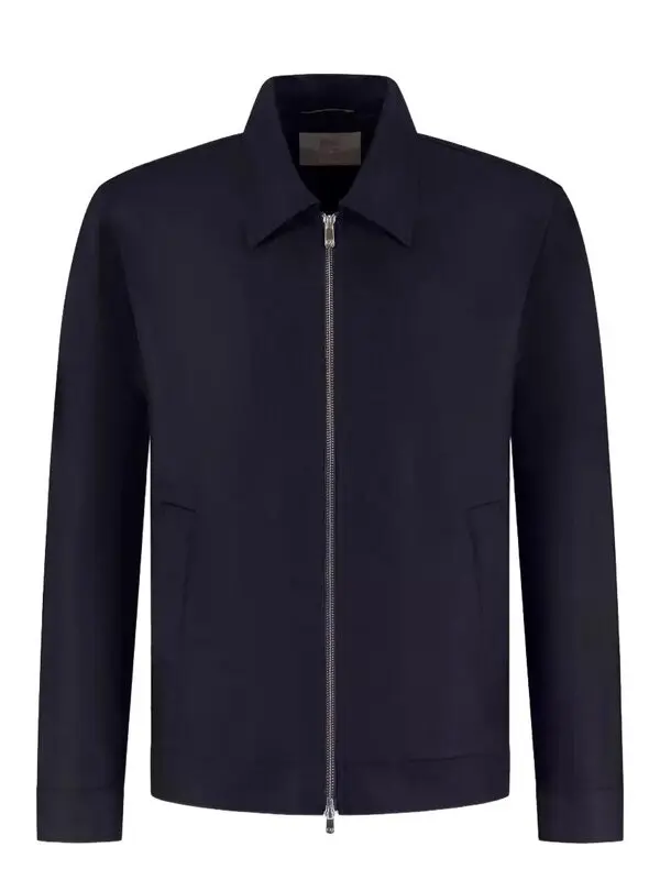Marco Pescarolo Zip-up Collared Jacket - Blue