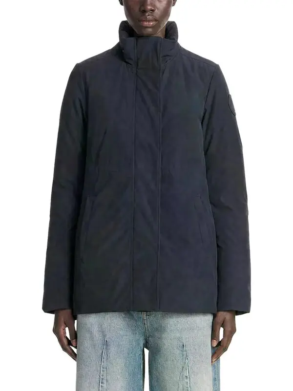 Canada Goose Ivy Logo-patch Padded Coat - Blue