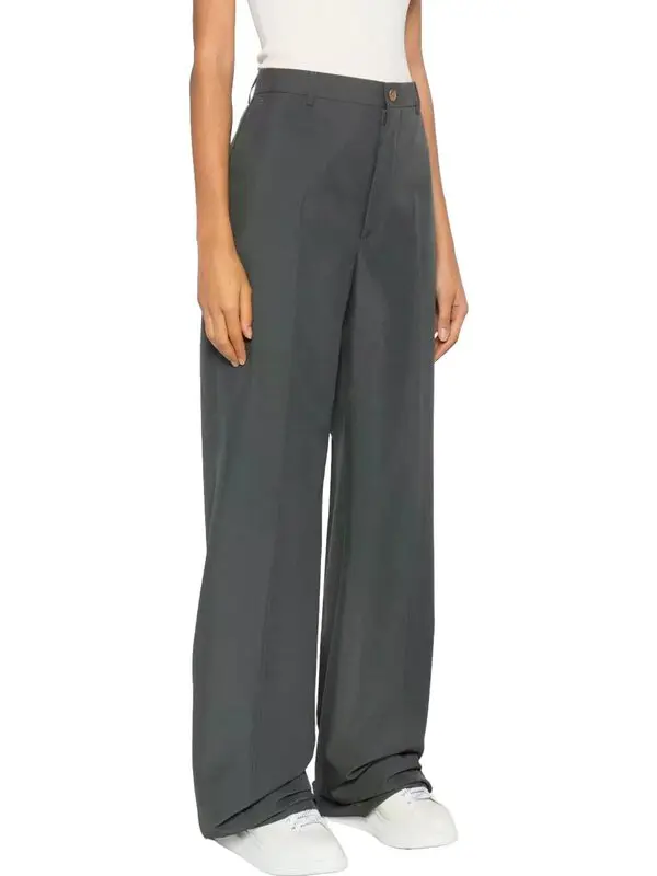 Gucci Button Trousers - Grey