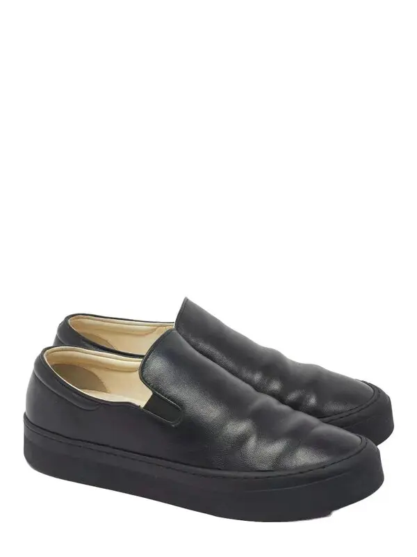 THE ROW Marie H Slip-on Sneakers - Black