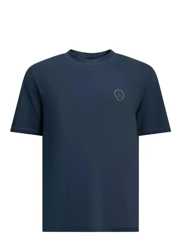 Brunello Cucinelli Crew-neck T-shirt - Blue