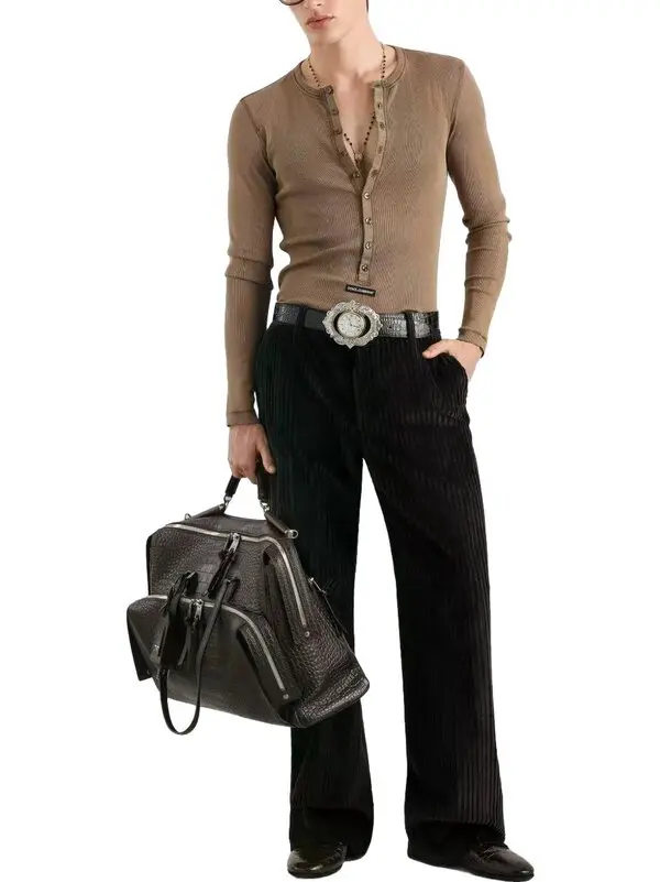 Dolce & Gabbana Corduroy Trousers - Brown