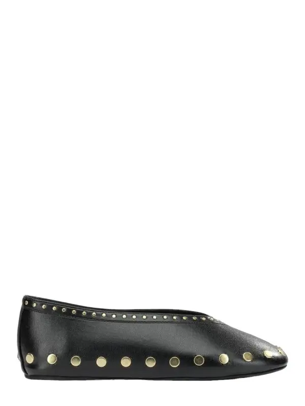 GANNI Jenny Ballerinas - Black