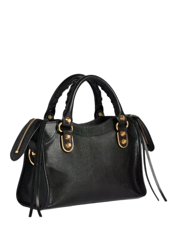 Balenciaga Mini Le City Uptown Tote Bag - Black
