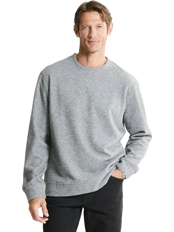 JACHS Wool Blend Knit Crewneck - Grey