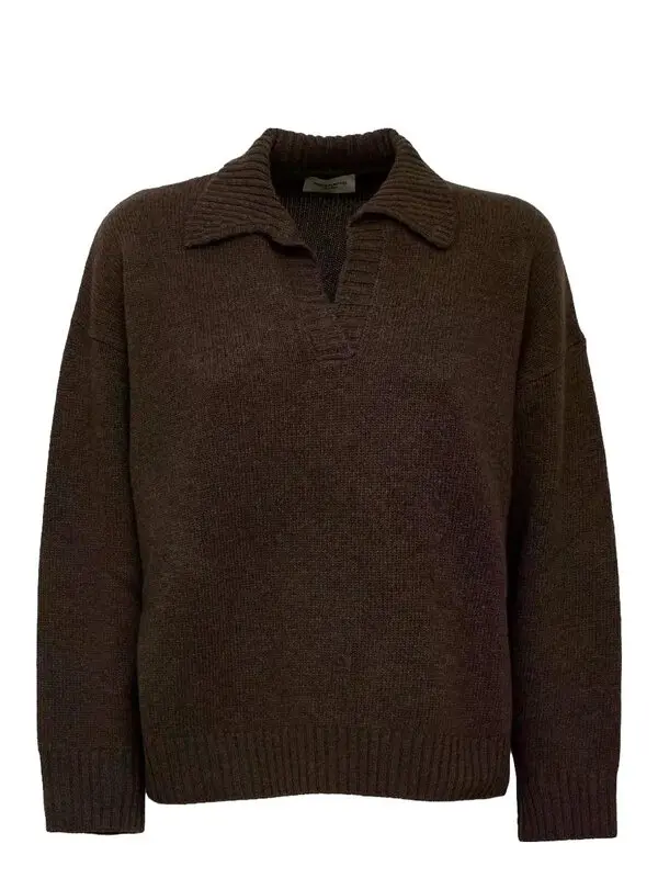 Max Mara Agre Wool Sweater - Brown