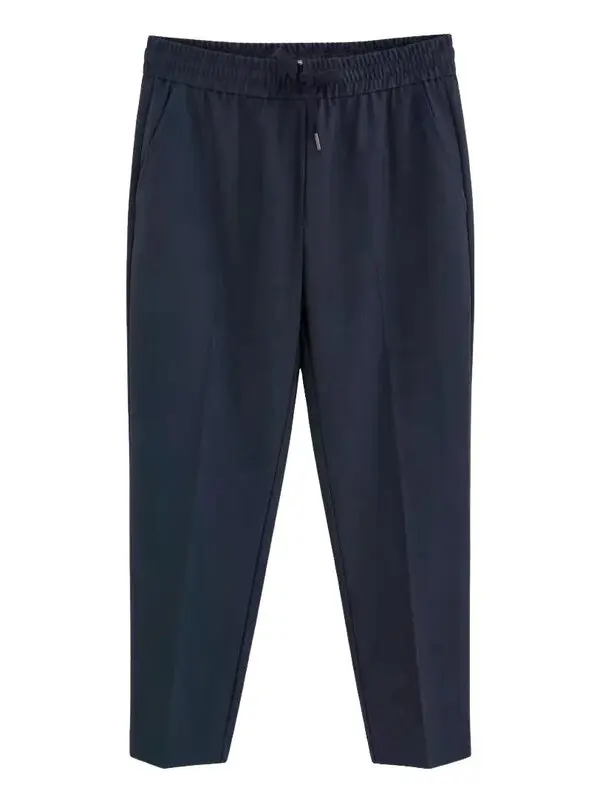 Seventy Elasticated Drawstring-waist Trousers - Blue