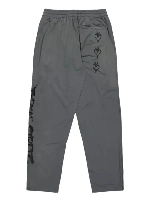 Y3 X Chito Skull-print Track Pants - Grey
