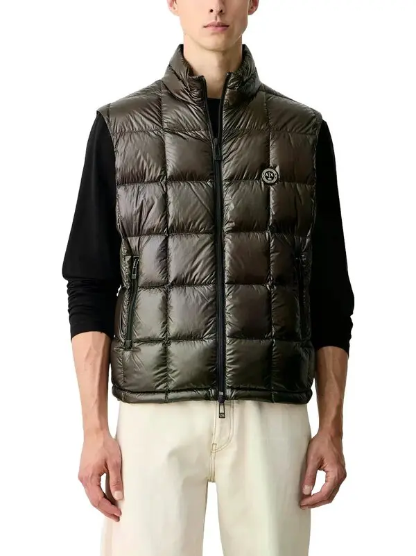 Armani Exchange Quilted Gilet - Grey