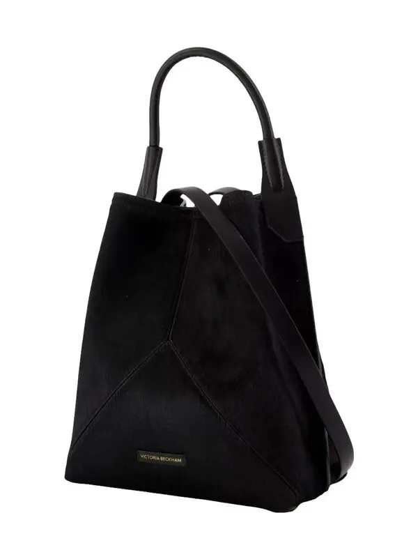 Victoria Beckham Calfskin Bucket Bag - Black
