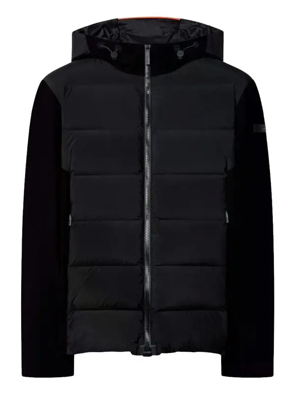 RRD Montecristo Quilted Hooded Jacket - Black