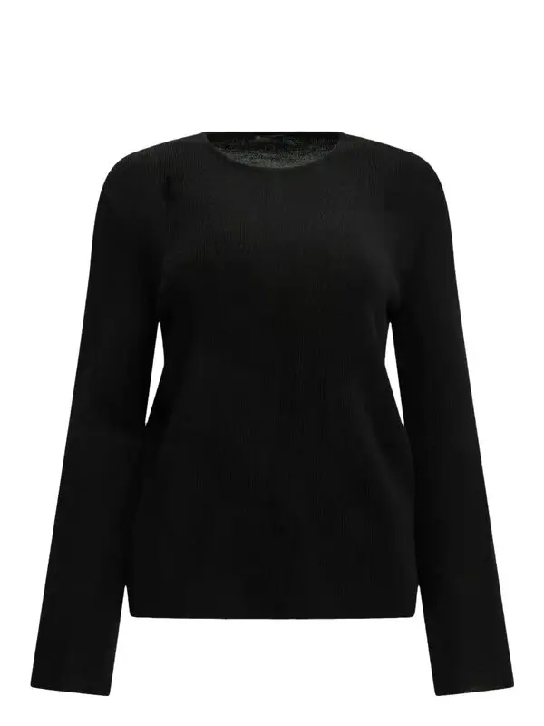 Saint James Ribbed-knit Wool Sweater - Black