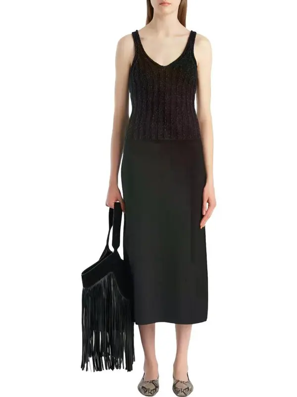 Khaite Petra Skirt - Black