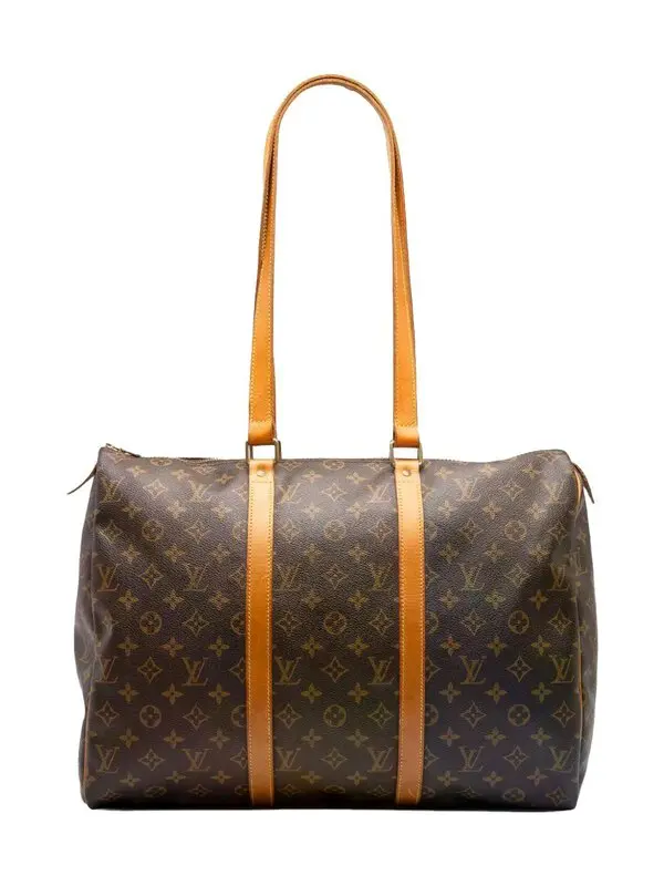 LOUIS VUITTON 1995 Monogram Sac Flanerie 45 Travel Bag - Brown