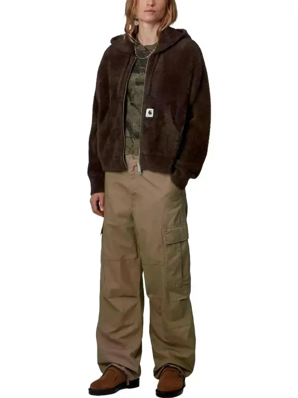 Carhartt Work In Progress Maine Active Faux Fur Jacket - Brown