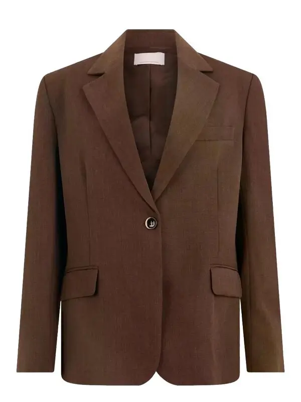 NINE:INTHE:MORNING Bel Single-breasted Blazer - Brown