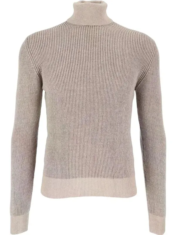 CIRCOLO 1901 Wool Roll-neck Sweater - Neutrals