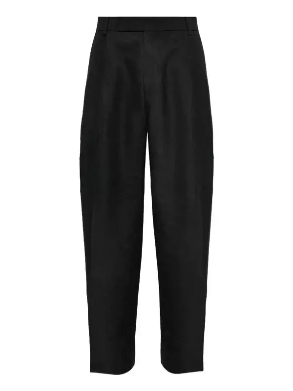 Studio Nicholson Pull Wool Trousers - Black