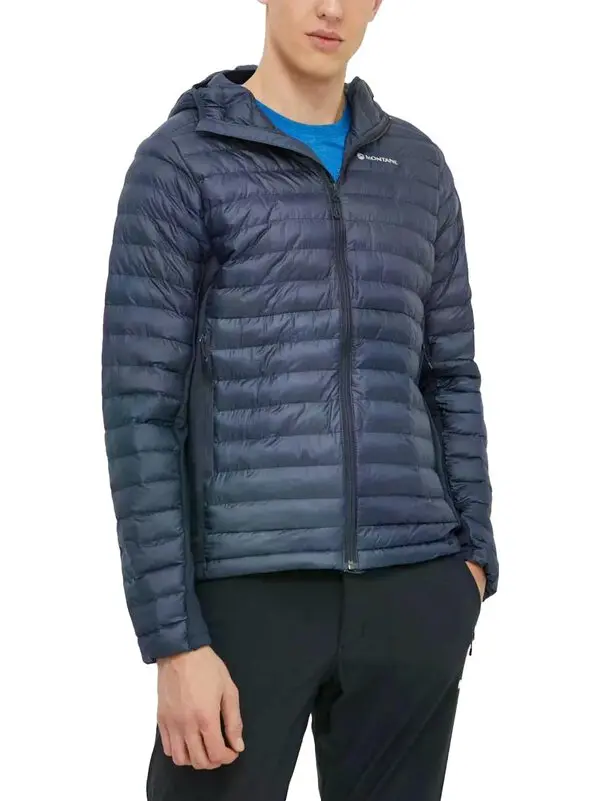 MONTANE Quilted Hooded Performance Jacket - Blue
