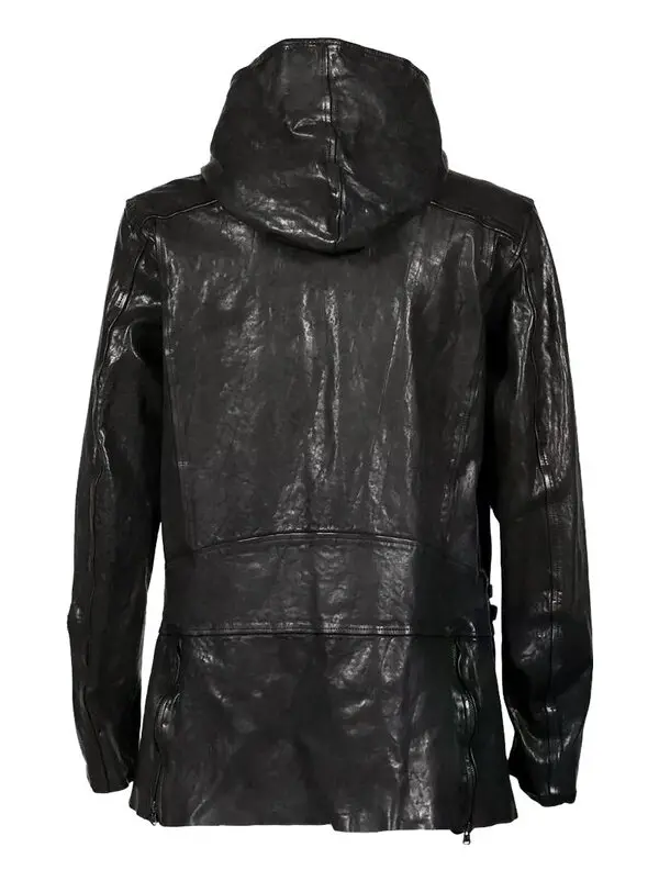 Yohji Yamamoto X Isamu Katayama Backlash Hooded Jacket - Black