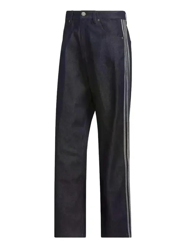 Adidas Firebird Side-stripe Jeans - Blue