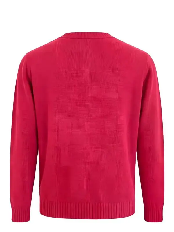 JURTA Verbier Intarsia-knit Sweater - Red