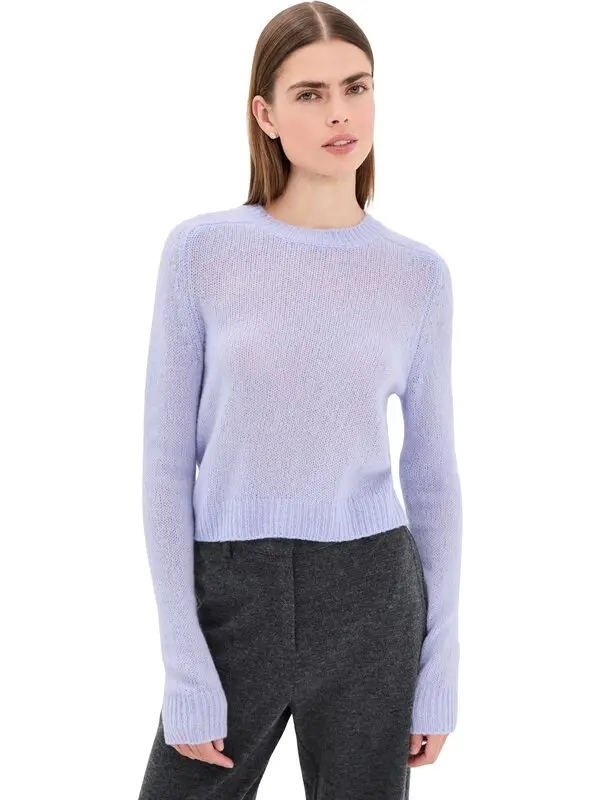 LISA YANG Solene Cashmere Sweater - Soft Lavender