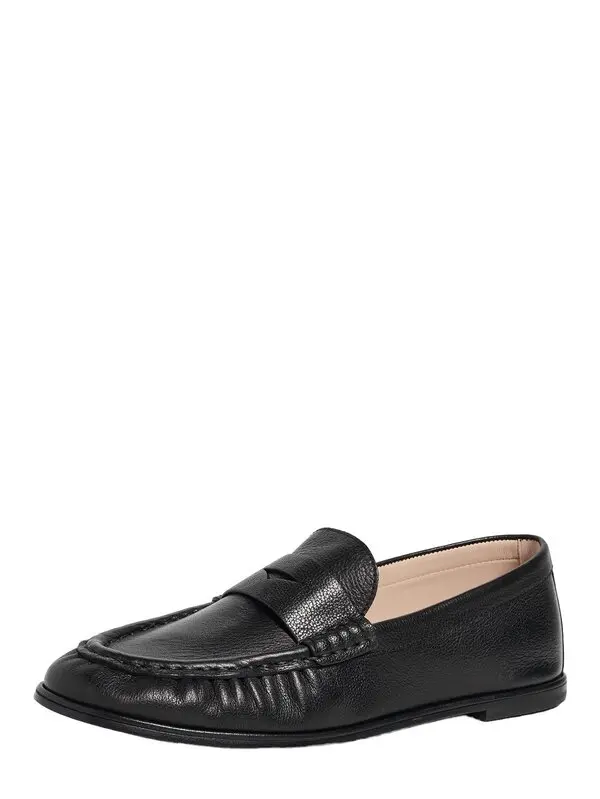 STUART WEITZMAN Spencer Loafers - Black