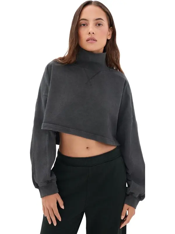 Free People Pick Up Game Pullover - Black