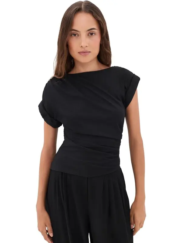 THE LINE BY K Francine Tee - Black