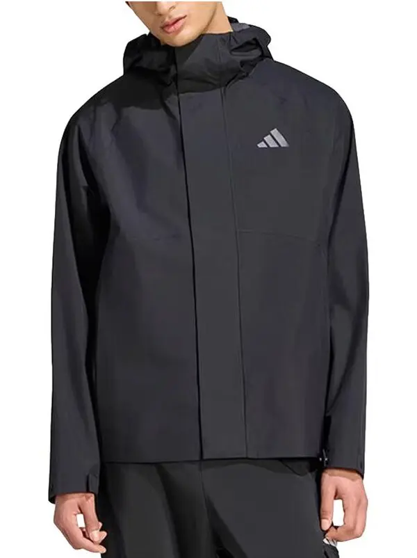 Adidas Essentials Rain Jacket Asia Sizing - Black
