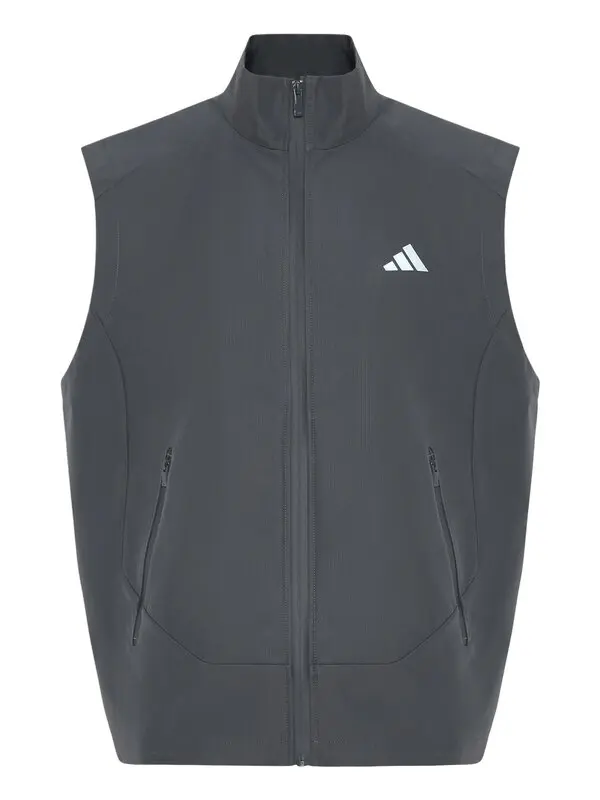 Adidas Softshell Vest Asia Sizing 'grey - Grey Five