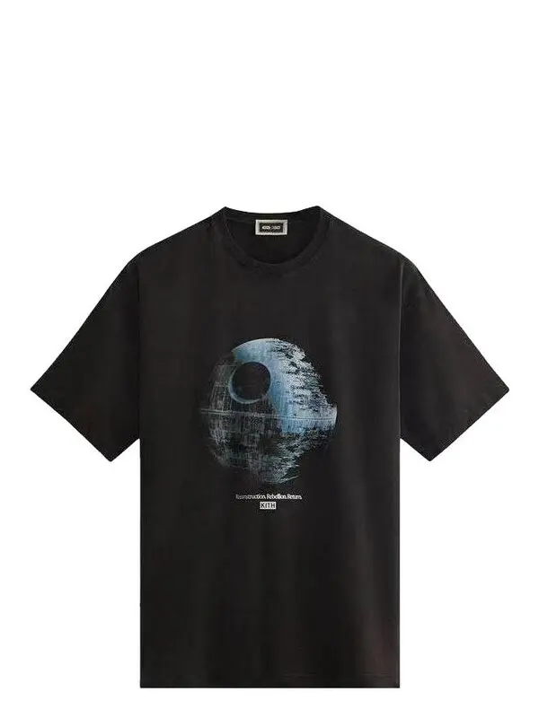 Kith For Star Wars Death Stars Tee - Black