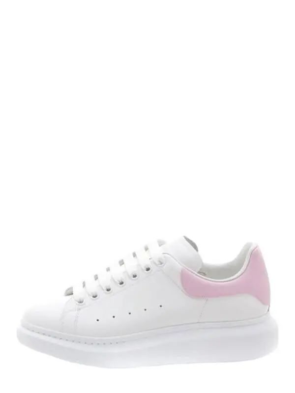 Alexander McQueen Oversized Sneaker 'white Pink - White/pink