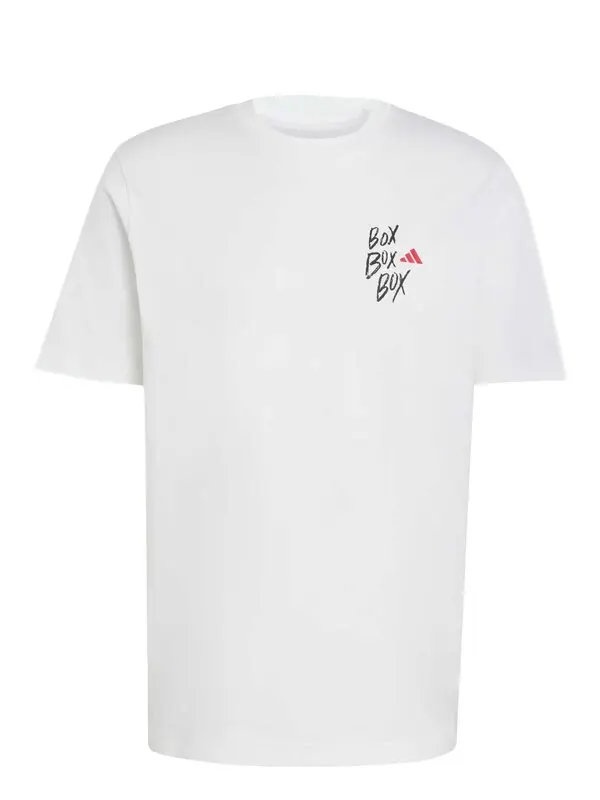 Adidas Motorsport Box 3 Graphic T-shirt Asia Sizing - White