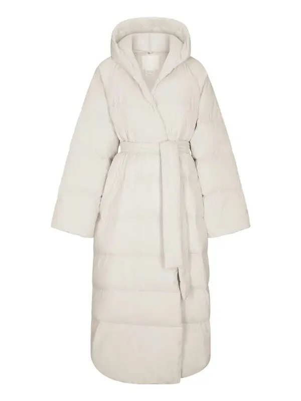 The North Face X Skims Fw25 Nuptse Wrap Parka - Bone