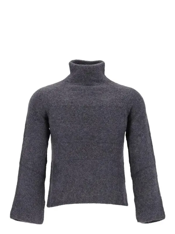 Emporio Armani Wool Blend Sweater - Grey