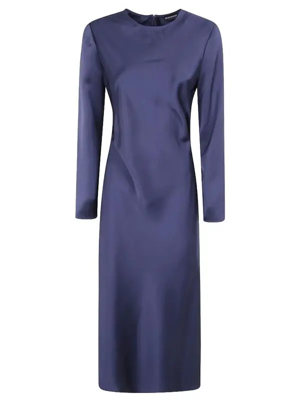 Emporio Armani Long Dress - Blue