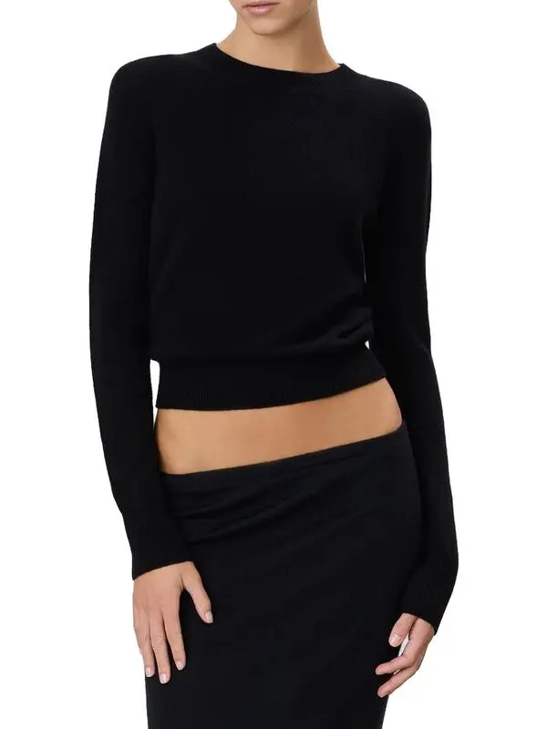 Eterne Francis Crewneck Sweater - Black