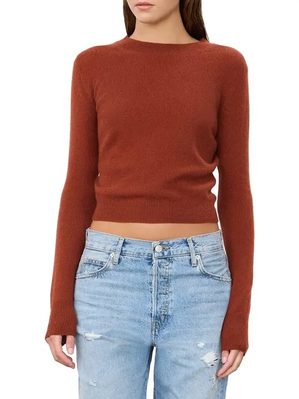 Eterne Francis Crewneck Sweater - Rust