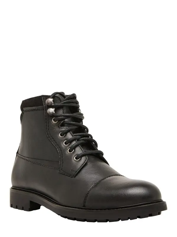 Blondo Shire Leather Boot - Black Leather