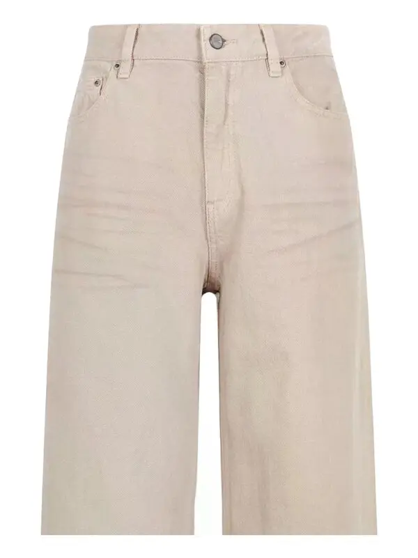 JNBY Relaxed-fit Wide-leg Jeans - Neutrals