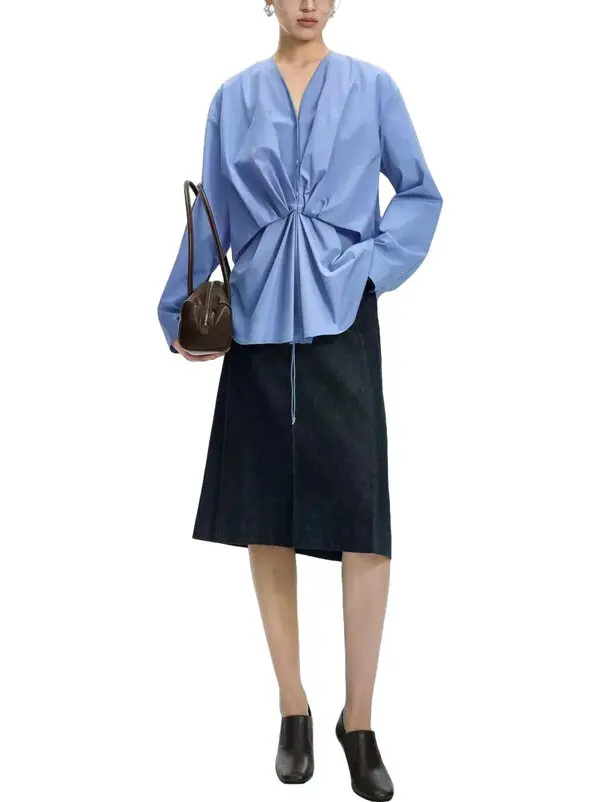 JNBY A-line Denim Skirt - Blue