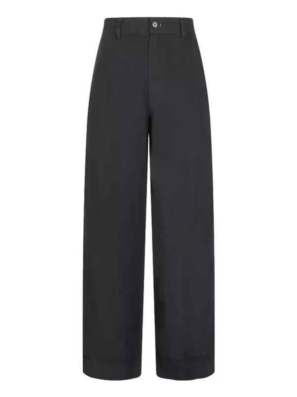 CROQUIS Straight-leg Trousers - Grey