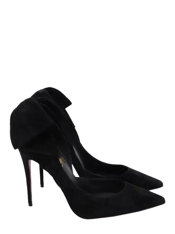 CHRISTIAN LOUBOUTIN Rabakate Bow Pumps - Black