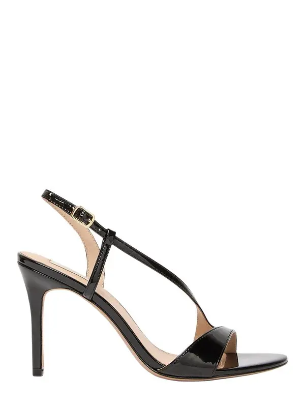 Marina Rinaldi Mirror-finish Sandals 100 - Black