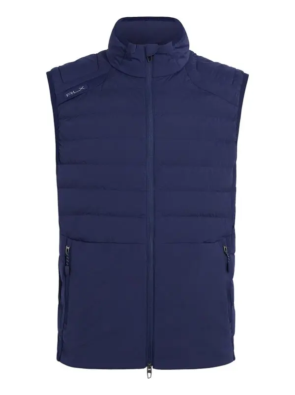 Rlx Ralph Lauren Quilted Gilet - Navy