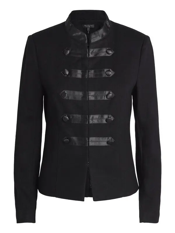 Rag & Bone Wool Mercer Regalia Blazer - Black