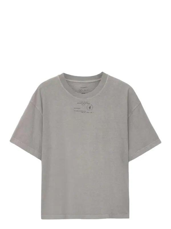 ALLSAINTS Organic Cotton Raphy T-shirt - Grey